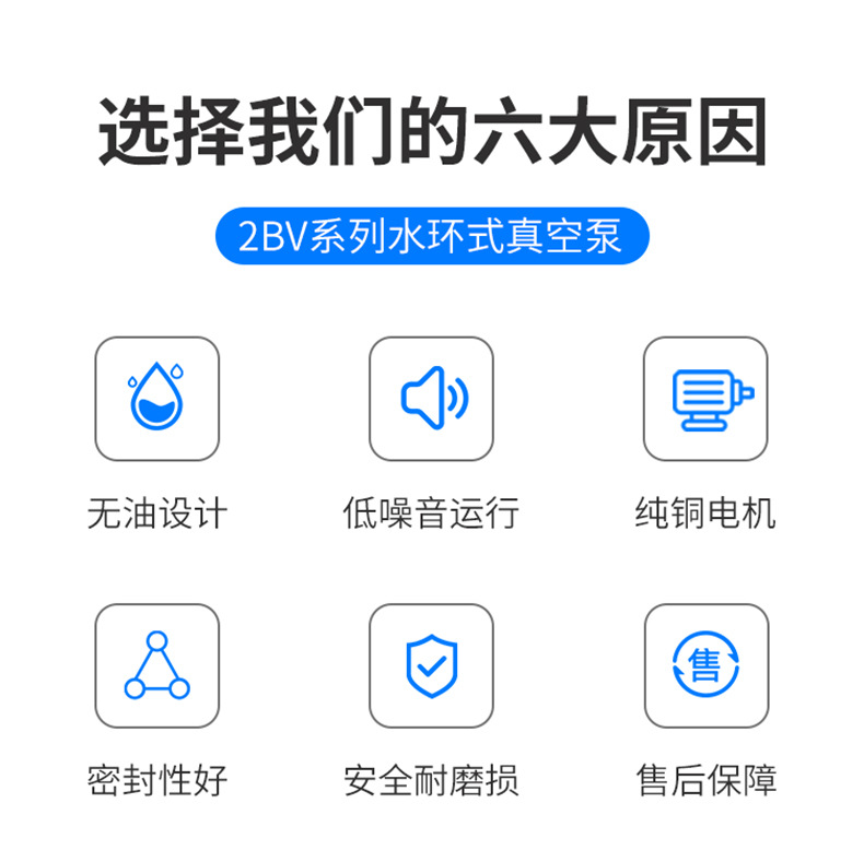 2BV水环式抽气真空泵 2BV2061 SKA气体泵 液环式水环真空泵-阿里巴巴