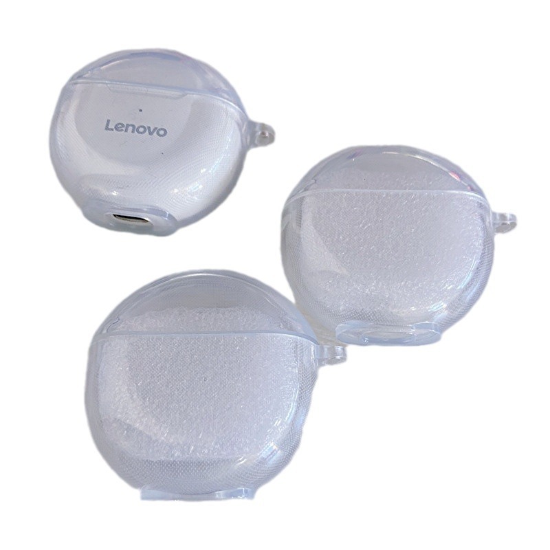 Applicable to Lenovo HT38 Bluetooth earphone case transparent TPU soft ...