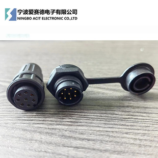 电子航插防水连接器插座/z108芯10芯卡口航插头航空插头5芯传感器-阿里巴巴