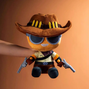 跨境新款 Cowboy Plush 悖论游戏周边毛绒玩具公仔 毛绒玩偶-阿里巴巴