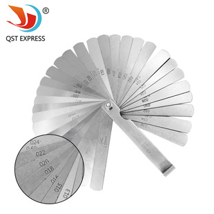 塞尺0.02-1.0mm塞规塞尺片间隙尺厚薄规塞尺单片32pcs/套-阿里巴巴