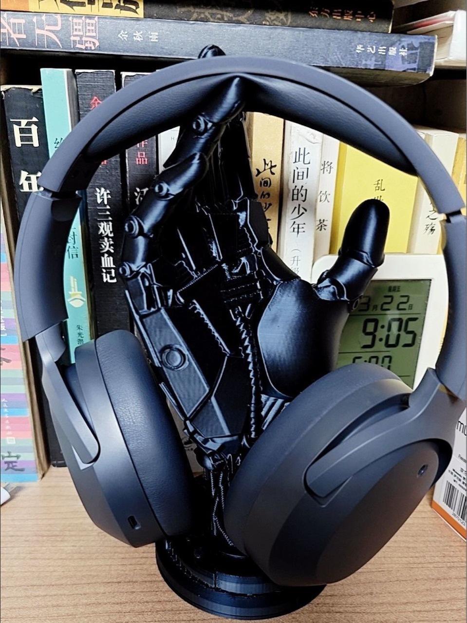 3d打印赛博朋克机械手PS45 Xbox switch机架一体手柄支架外贸爆款-阿里巴巴