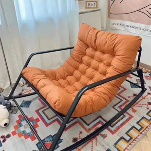 双人摇椅阳台家用休闲躺椅客厅午睡午休舒适躺坐两用懒人摇摇椅子-阿里巴巴