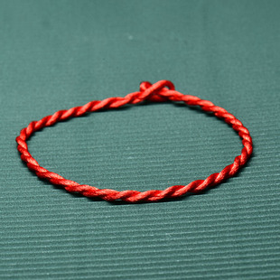 红绳手链脚链绳子黑绳手链红色绳子DIY手链饰品配件红色手绳子-阿里巴巴
