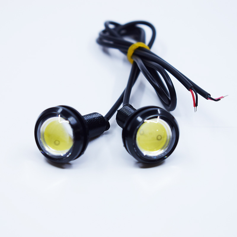汽车LED鹰眼灯23MM大功率倒车灯辅助灯日行灯车外灯摩托车灯12V-阿里巴巴