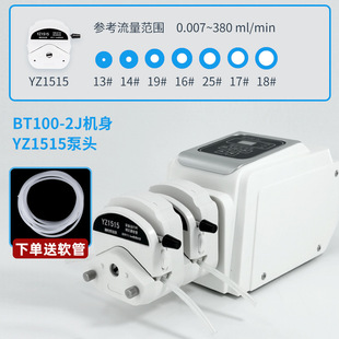 BT100-2J小型实验室移液泵DG泵头单片分液器gao精度多头蠕动泵-阿里巴巴