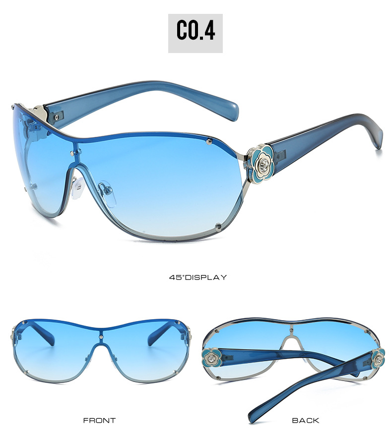 新款Y2L欧美大框环绕形一体镜片装饰太阳镜ins网红男女潮流时尚墨-阿里巴巴