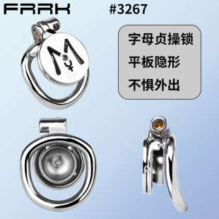 FRRK-3267新品男用情趣字母贞操锁CB锁304不锈钢隐形小巧带尿托-阿里巴巴
