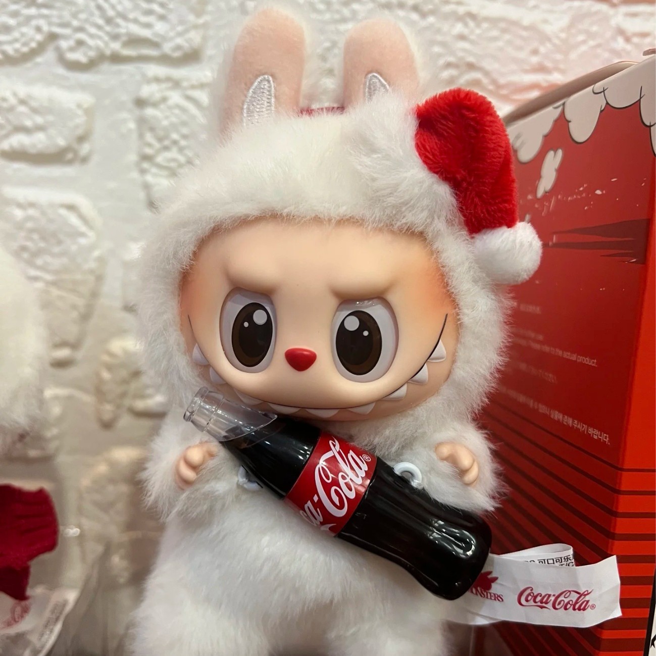 Popmart Third Generation Labubu Coke Style Bubble Mart Series Sitting ...
