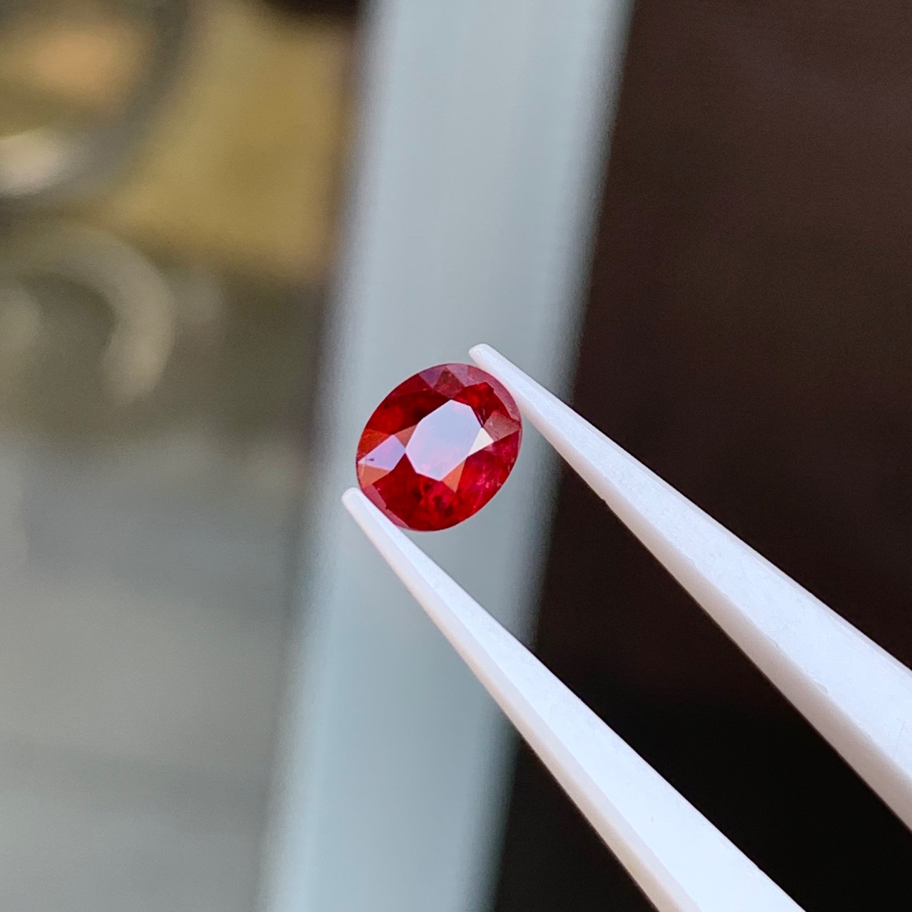 天然无烧鸽血红红宝石莫桑比克1.33克拉吉尔德证书支持复检-阿里巴巴