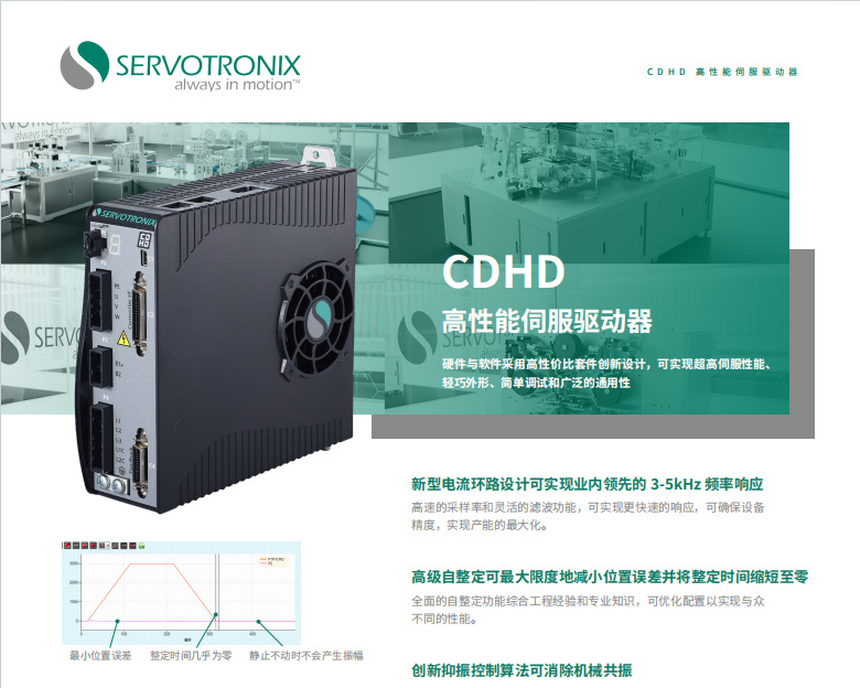 高创伺服驱动器CDHD/CDHD2系列CDHD-0032AAP1/AEC2 400w/750w新品-阿里巴巴