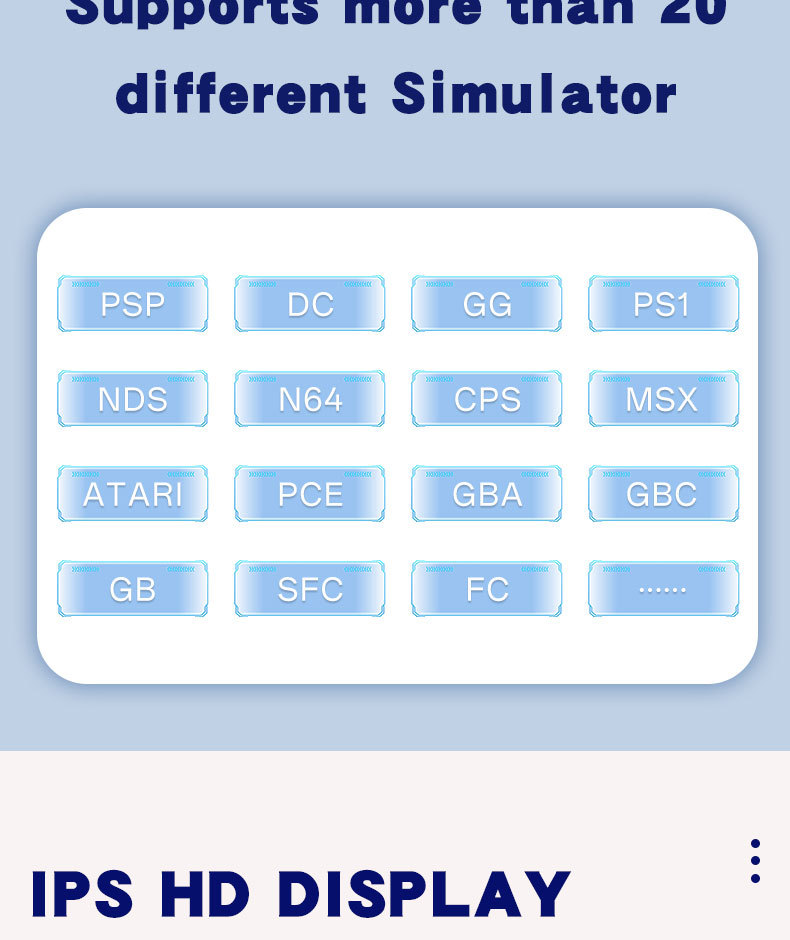 跨境PROJECT X PRO掌上游戏机复古PSP双摇杆掌机PS1高清大屏街机-阿里巴巴