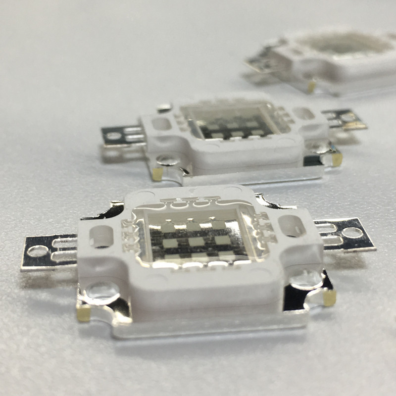 10W大功率LED蓝色470-475nm 490-495 480-485蓝光 海缸灯珊瑚灯珠-阿里巴巴