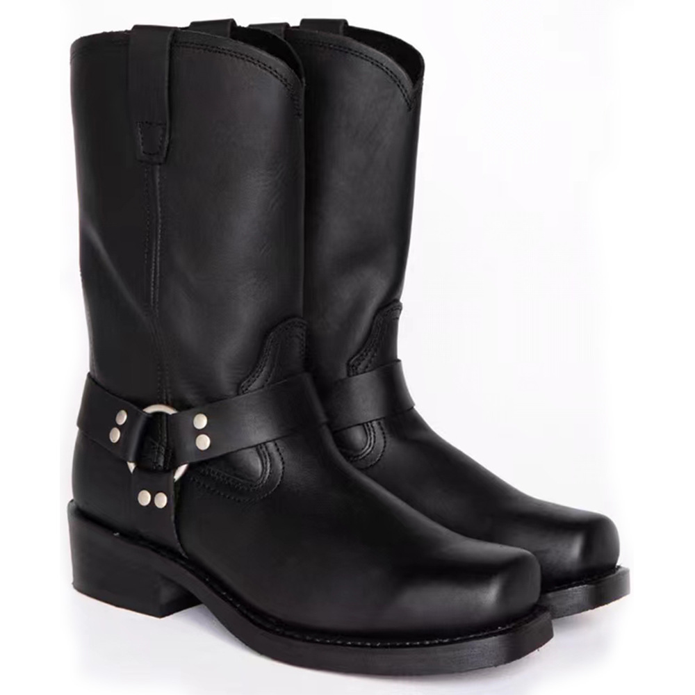 奥孚鞋业1031木跟鞋底 cowboy boots 男靴 OPP拉链袋包装无鞋盒-阿里巴巴