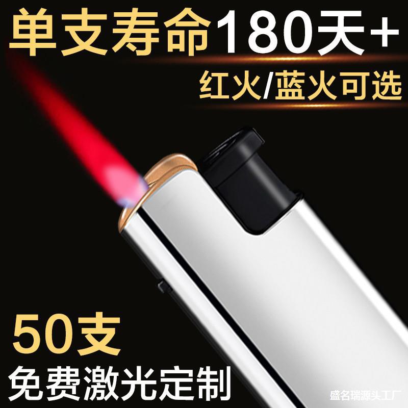 Household 50 windproof metal one-time lighter printing wholesale ...