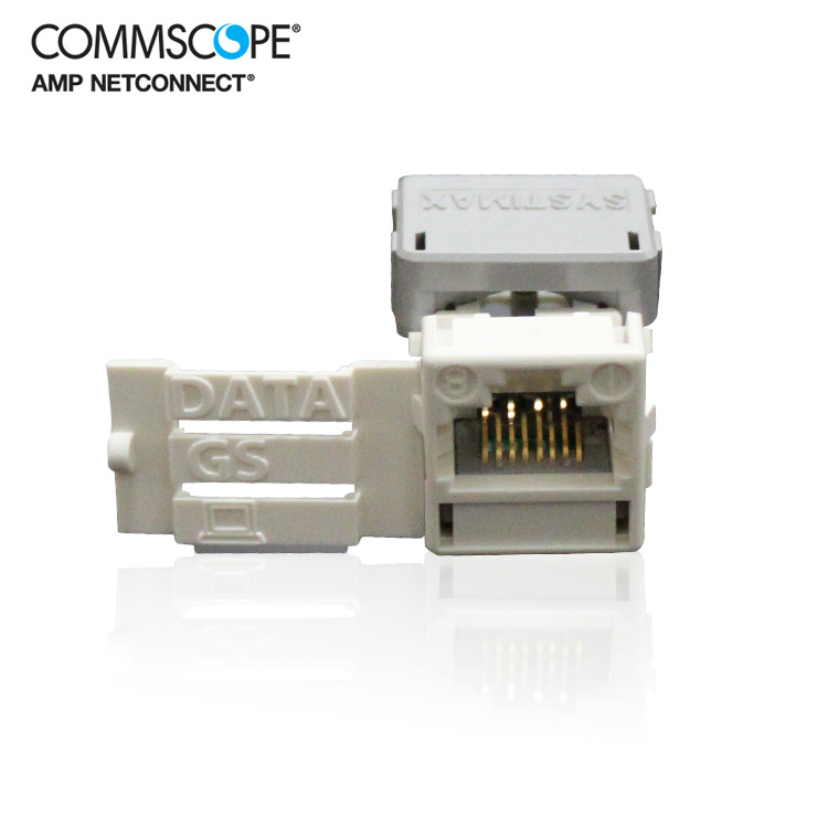 原装正品AMP/康普六类非屏蔽模块 MGS400-262 接线打线式网络模块-阿里巴巴