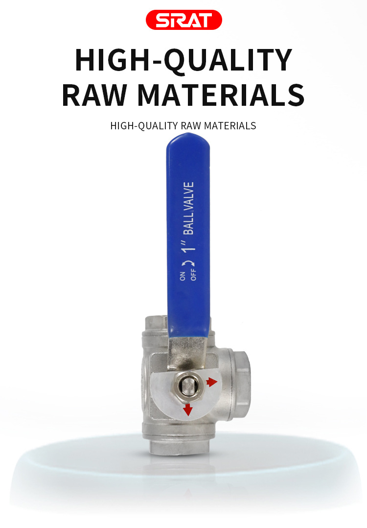304不锈钢阀门Q14F/Q15F-16P三通球阀丝扣内螺纹T型L型3分4分6分-阿里巴巴