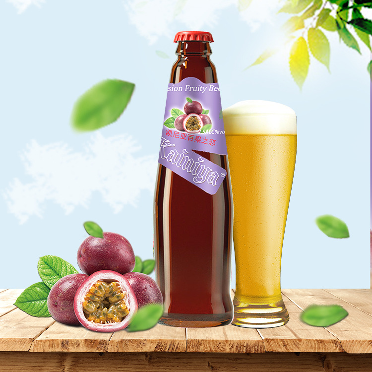 精酿果味鲜啤275ml百香果草莓KTV夜场酒吧啤酒厂家一手货源直供-阿里巴巴