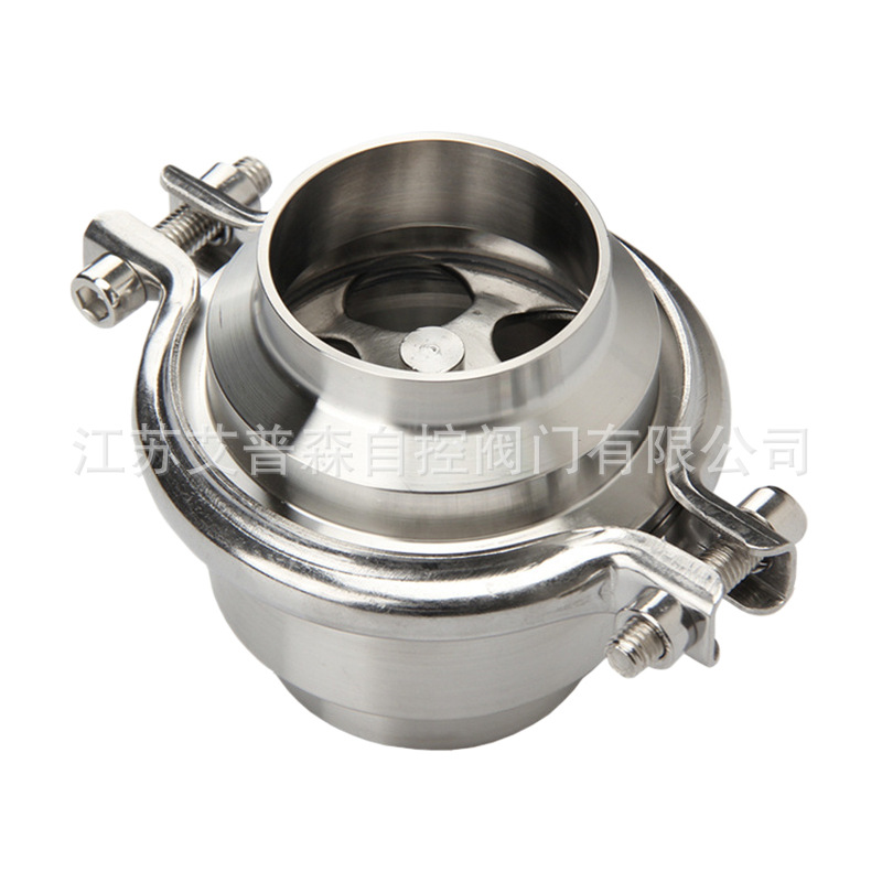 卫生级焊接止回阀 H81X-10P不锈钢卫生级升降式焊接止回阀-阿里巴巴