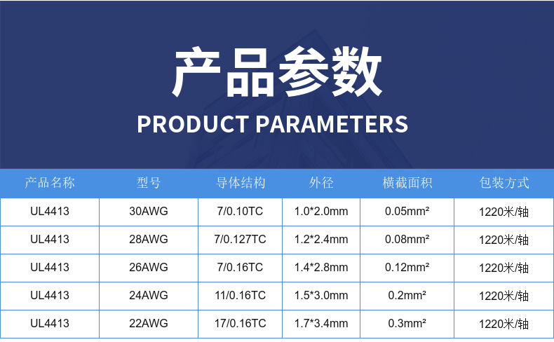 明秀美标UL4413双排线低烟无卤电子线传感器线束黑色双并线可定制-阿里巴巴