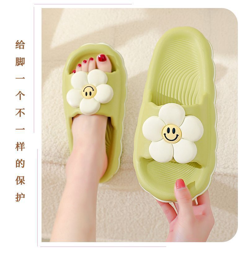 踩屎感拖鞋女夏季外穿室内家居家用浴室洗澡防滑凉厚底情侣凉拖鞋-阿里巴巴