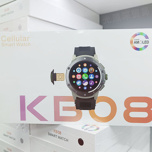 华强北KB08智能手表蜂窝版 OLED屏插卡版安卓系统5G 可微信打电话-阿里巴巴