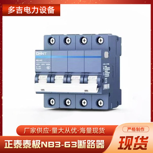 经销批发 CHINT 正泰泰极 NB3-63 1P2P3P4P1P+N 小型断路器-阿里巴巴
