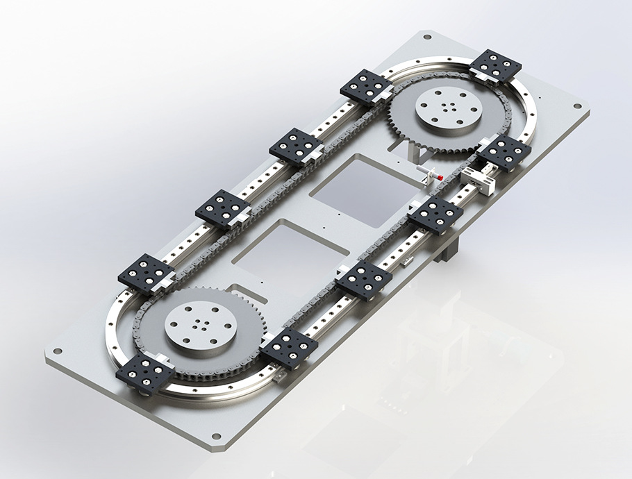 环形导轨 弧形导轨 圆弧导轨 导轨模块 圆形导轨 深圳大洲精密-阿里巴巴