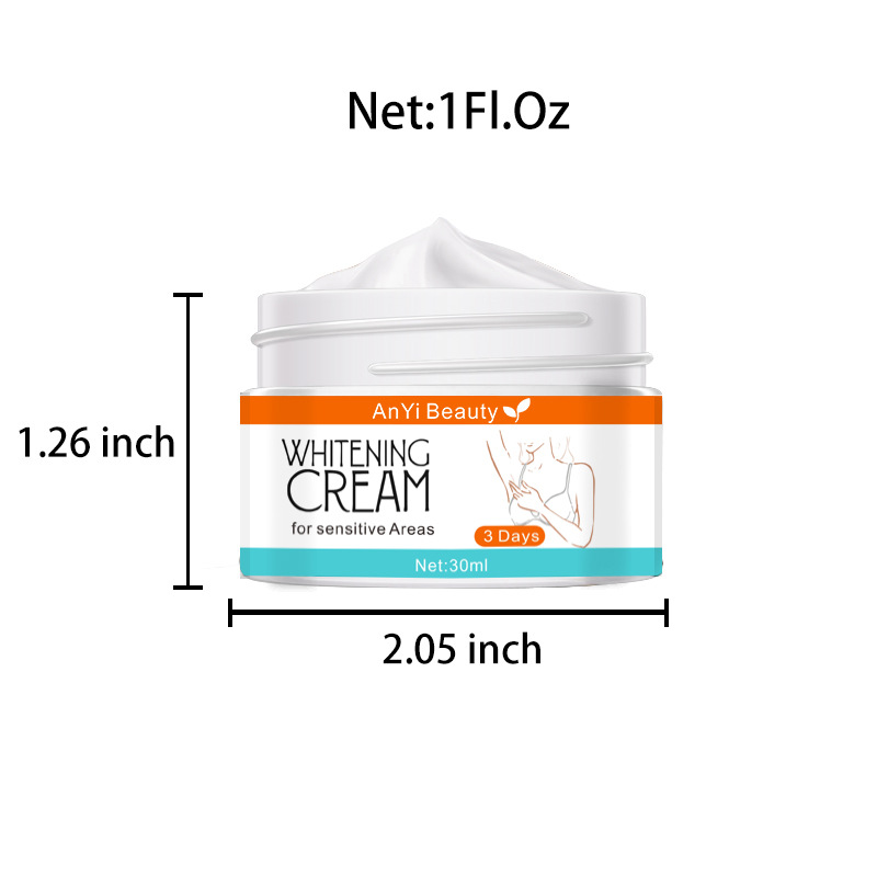 跨境AnYi Beauty whitening cream for sensitive areas 30ml-阿里巴巴
