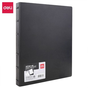 得力活页名片册批发5780办公PP大容量600枚量五联30页收纳夹子-阿里巴巴