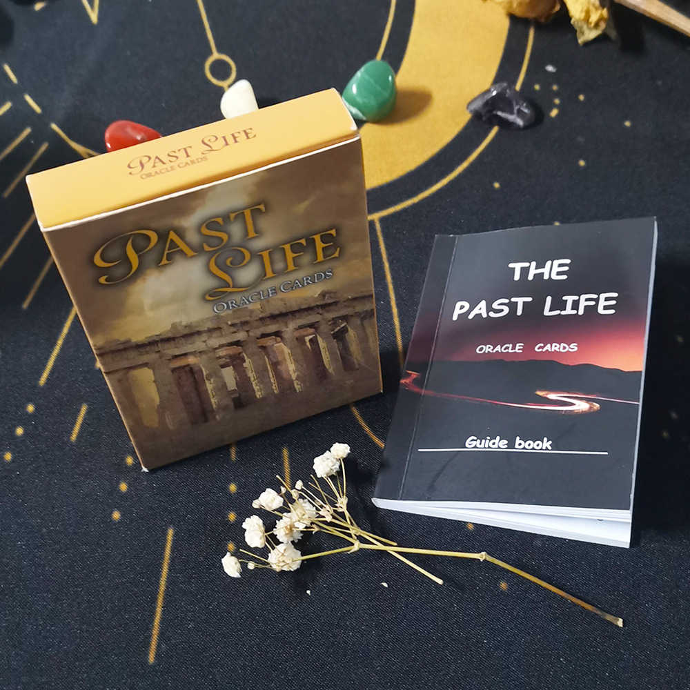 past life Oracle cards换封面带说明英文版跨境塔罗牌前世神谕卡-阿里巴巴