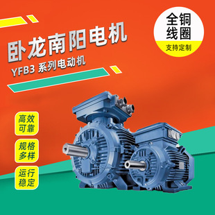 卧龙南阳电机YFB3系列三相异步电动机粉尘防爆22kw30kw厂家直供-阿里巴巴