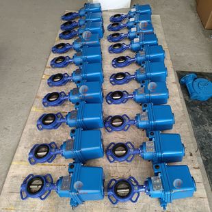 D971X-10C-DN65脱硫用电动蝶阀 对夹式蝶阀-阿里巴巴