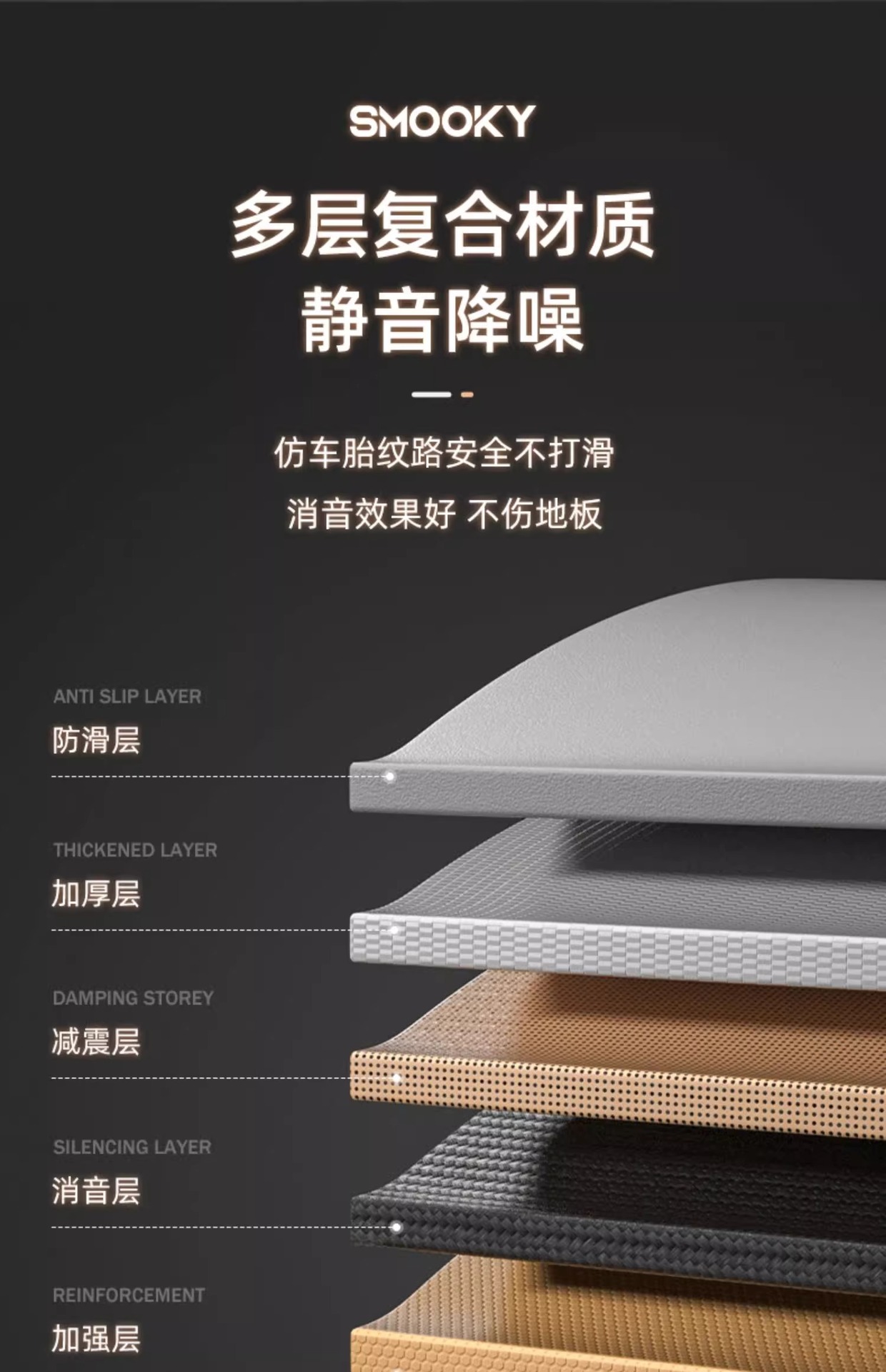 smooky健腹轮肘撑自动回弹收腹卷腹运动练腹肌神器男女家用健身器-阿里巴巴