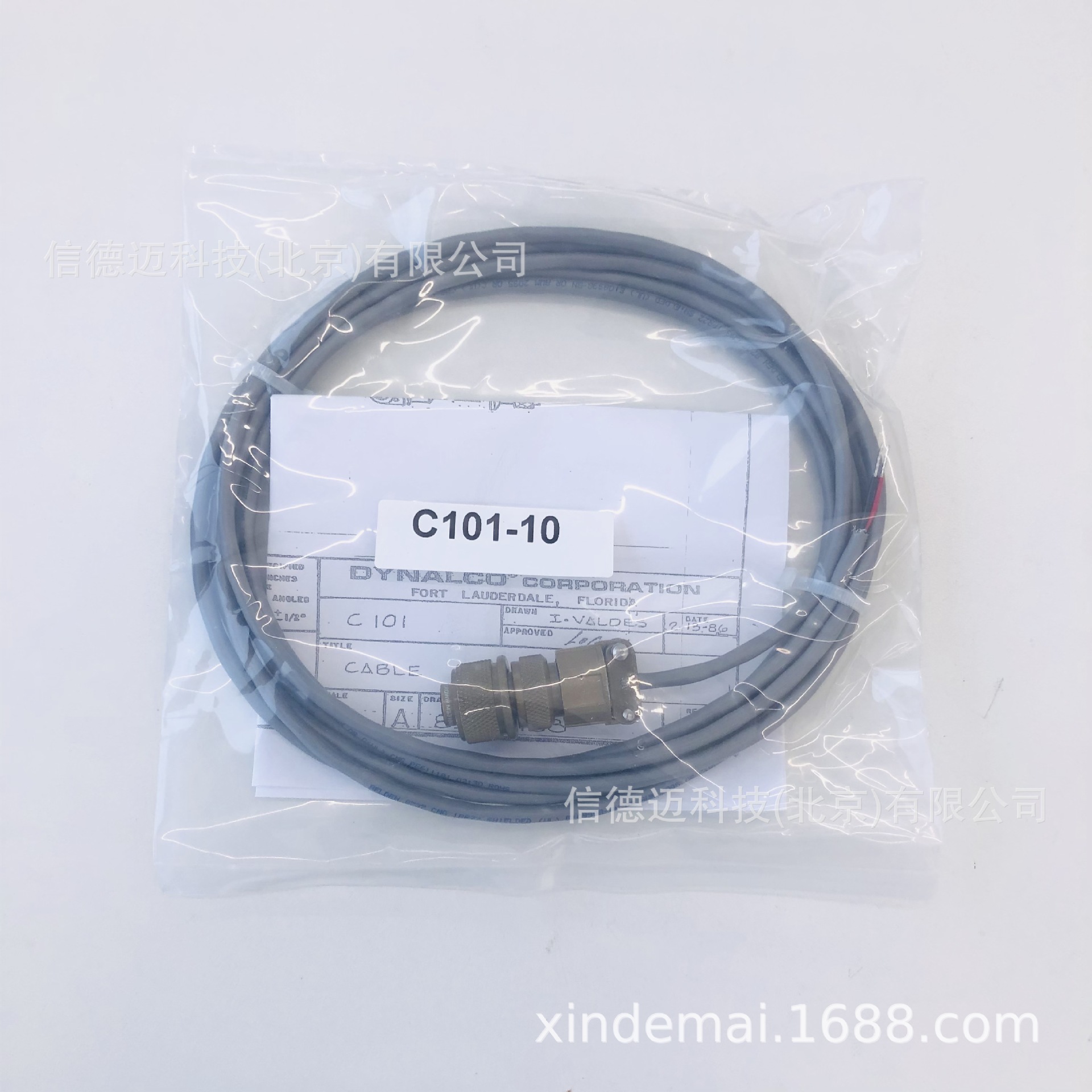 Dynalco 电缆型号C101-10 Magnetic Pickup Speed Sensor Cable-阿里巴巴