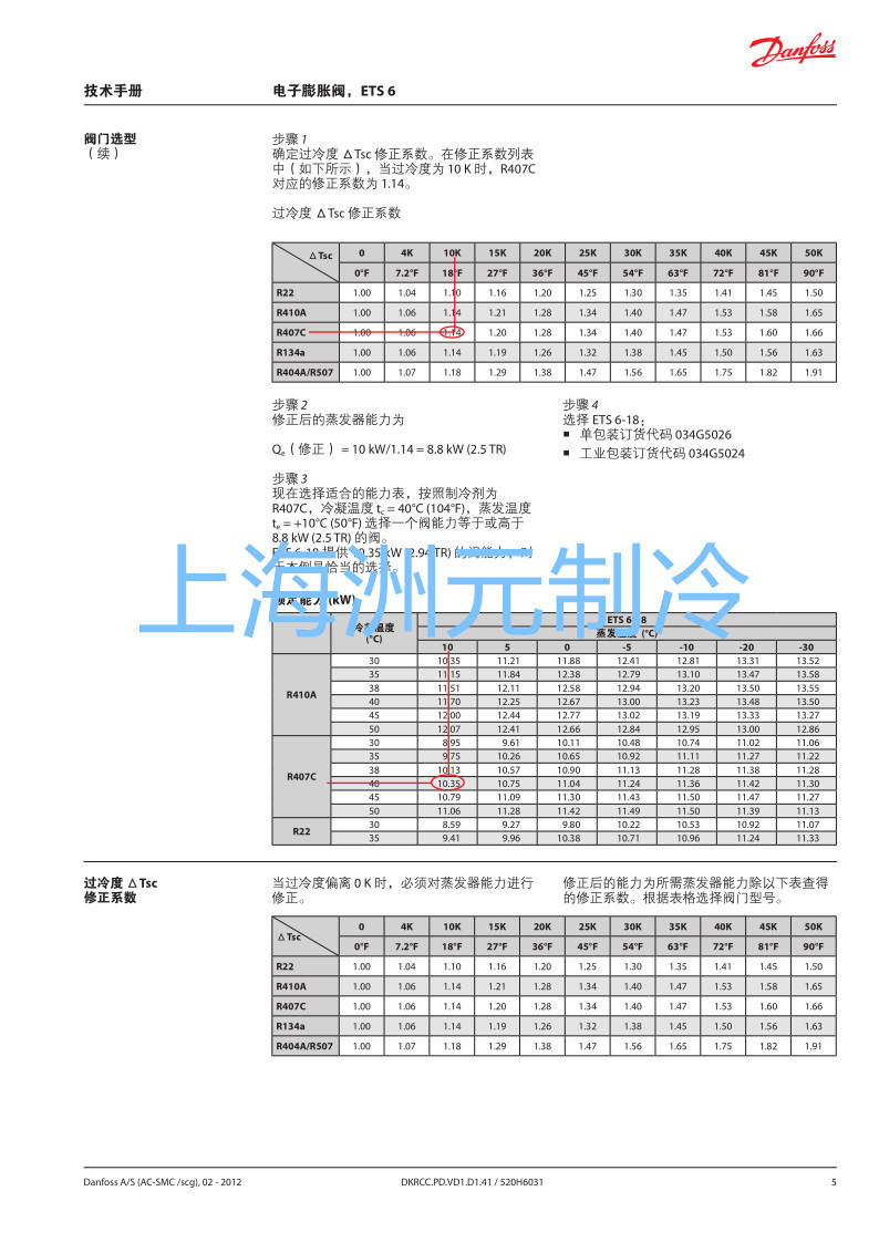 丹佛斯电子膨胀阀 ETS6-10 14 18 25 32 034G5110 5050 5030 24-阿里巴巴