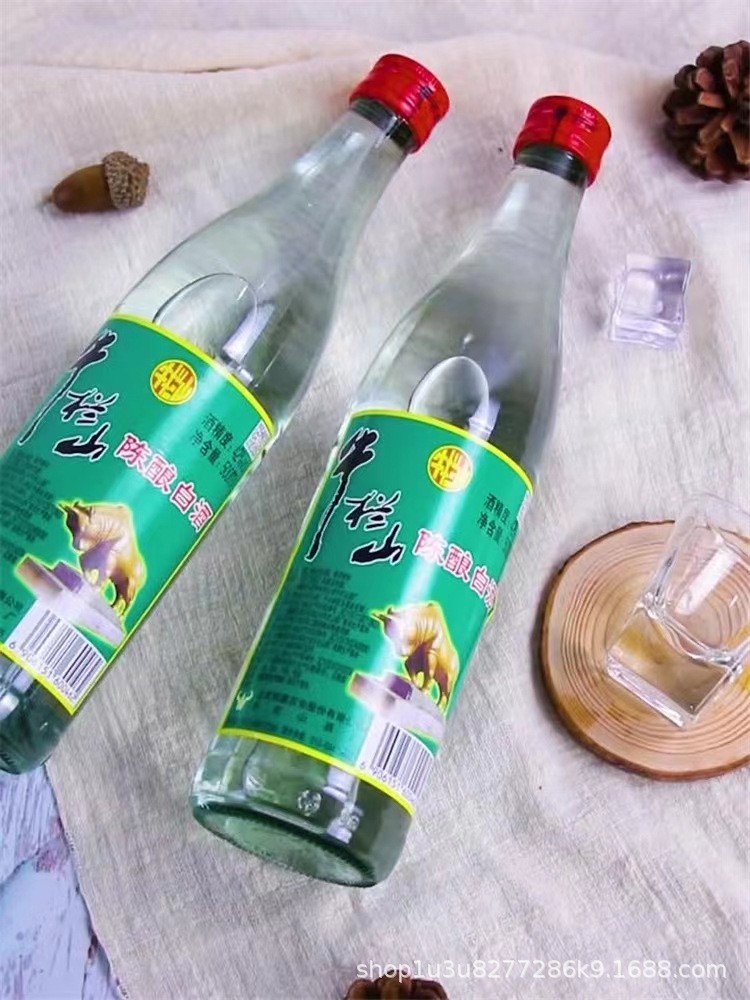 北京牛栏山二锅头42度陈酿白酒浓香型白牛二500ml*12瓶整原箱包邮-阿里巴巴