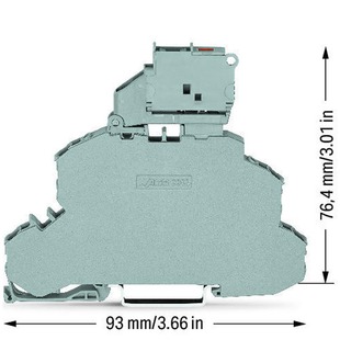 WAGO双层保险丝接线端子，型号2002-2611-阿里巴巴