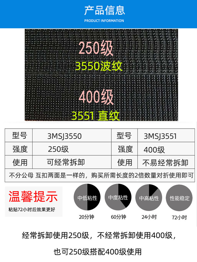 批发3m强力粘扣蘑菇头魔术贴SJ3551汽车固定脚垫SJ3550蘑菇头搭扣-阿里巴巴