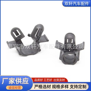 适用现代伊兰特发动机罩锁夹黑色尼龙帽锁扣81199-33000-阿里巴巴