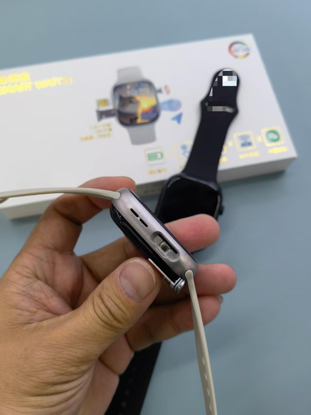 全新W527展讯芯片S16华强北顶配版5GWiFi八核4G智能电话运动手表-阿里巴巴