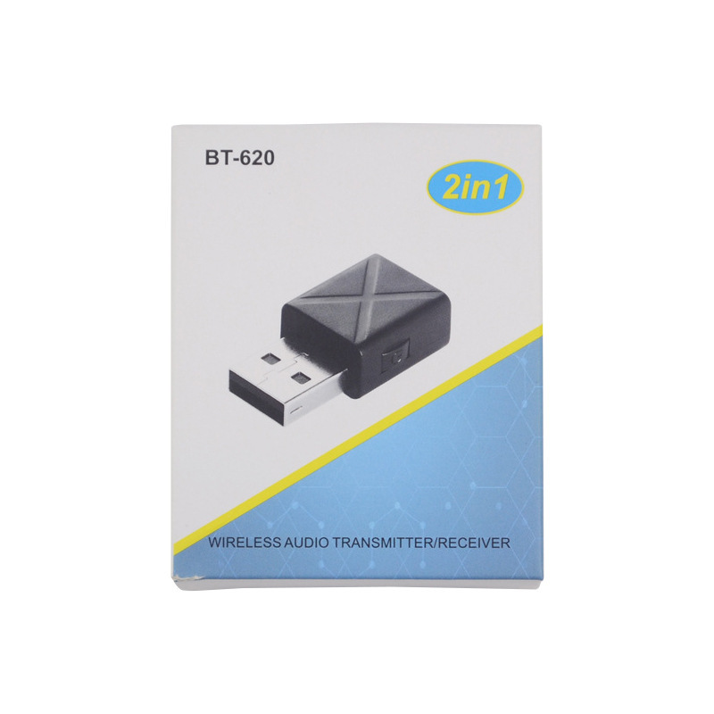 BT蓝牙收发二合一按键切换 3.5mm音频接口输出电脑电视音箱BT620-阿里巴巴