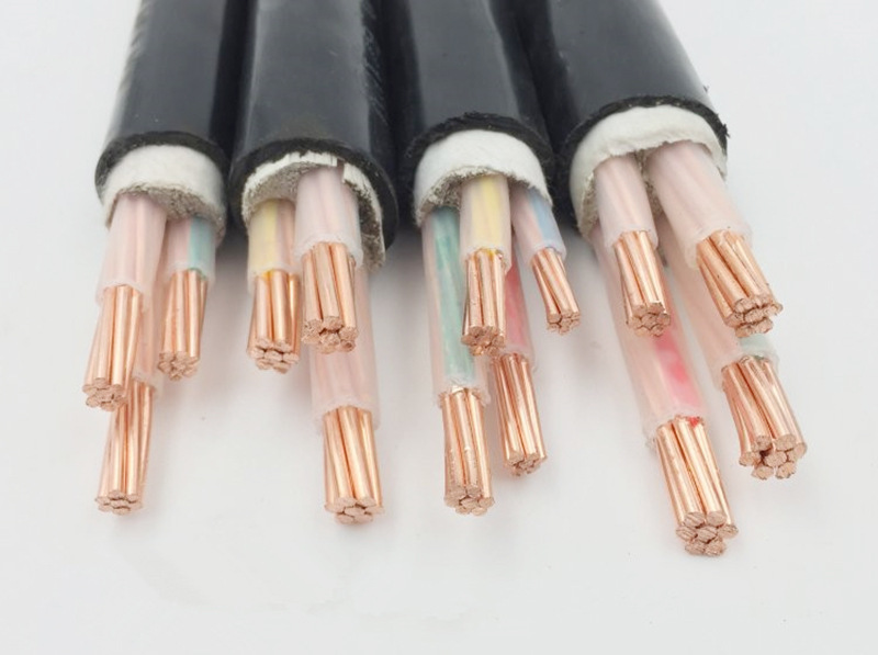 江南电缆五彩YJV 3*10+1*6铜芯电缆线户外工程电力电缆 3芯+1芯-阿里巴巴