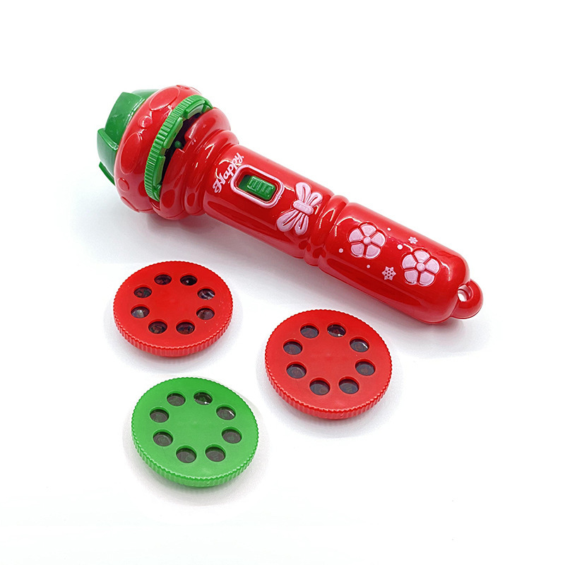 Cross-border e-commerce Christmas projection flashlight luminous toy ...