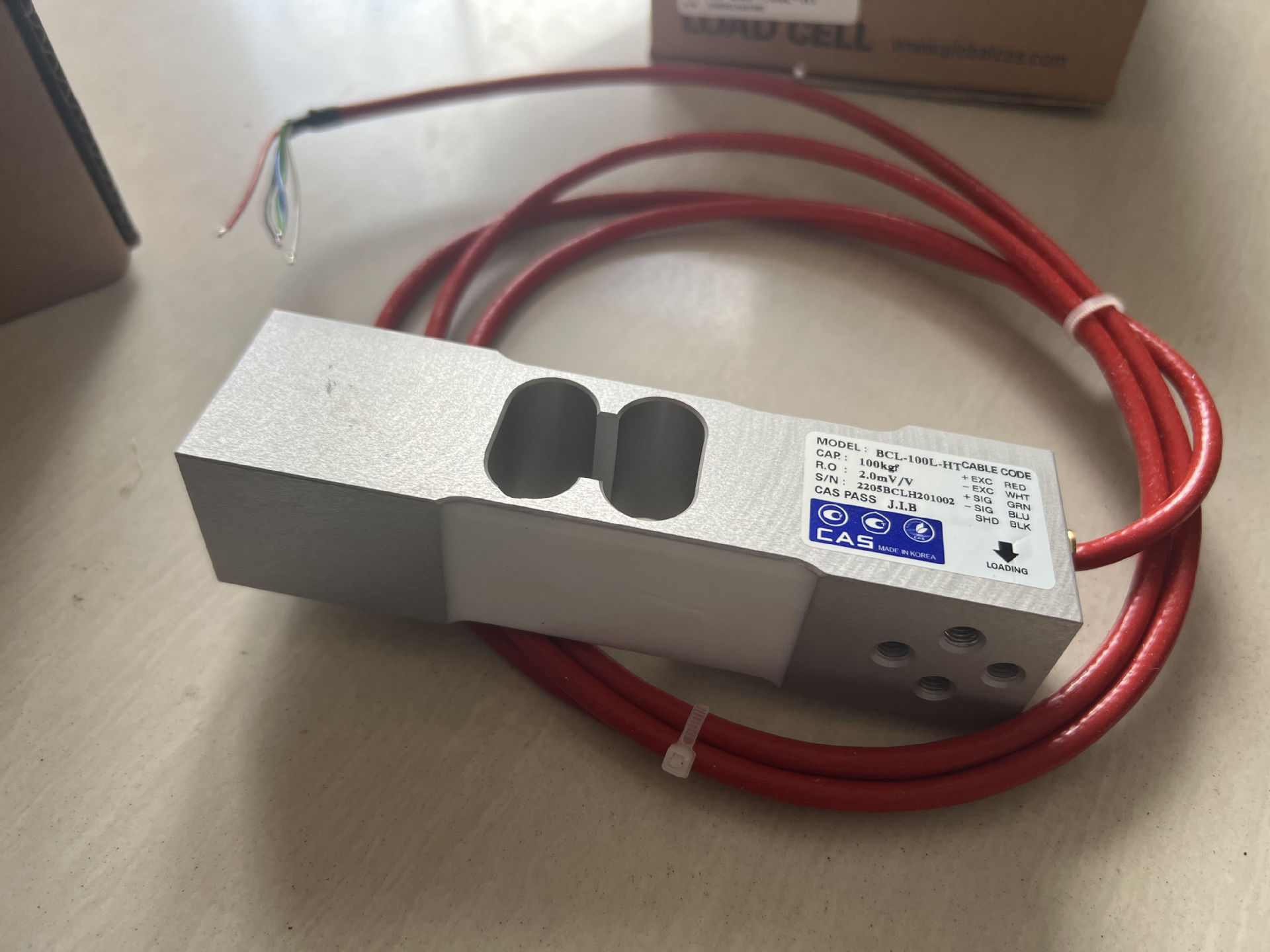 韩国凯士 CAS BCL-60 100 150 200L-HT kgf单点耐高温称重传感器-阿里巴巴