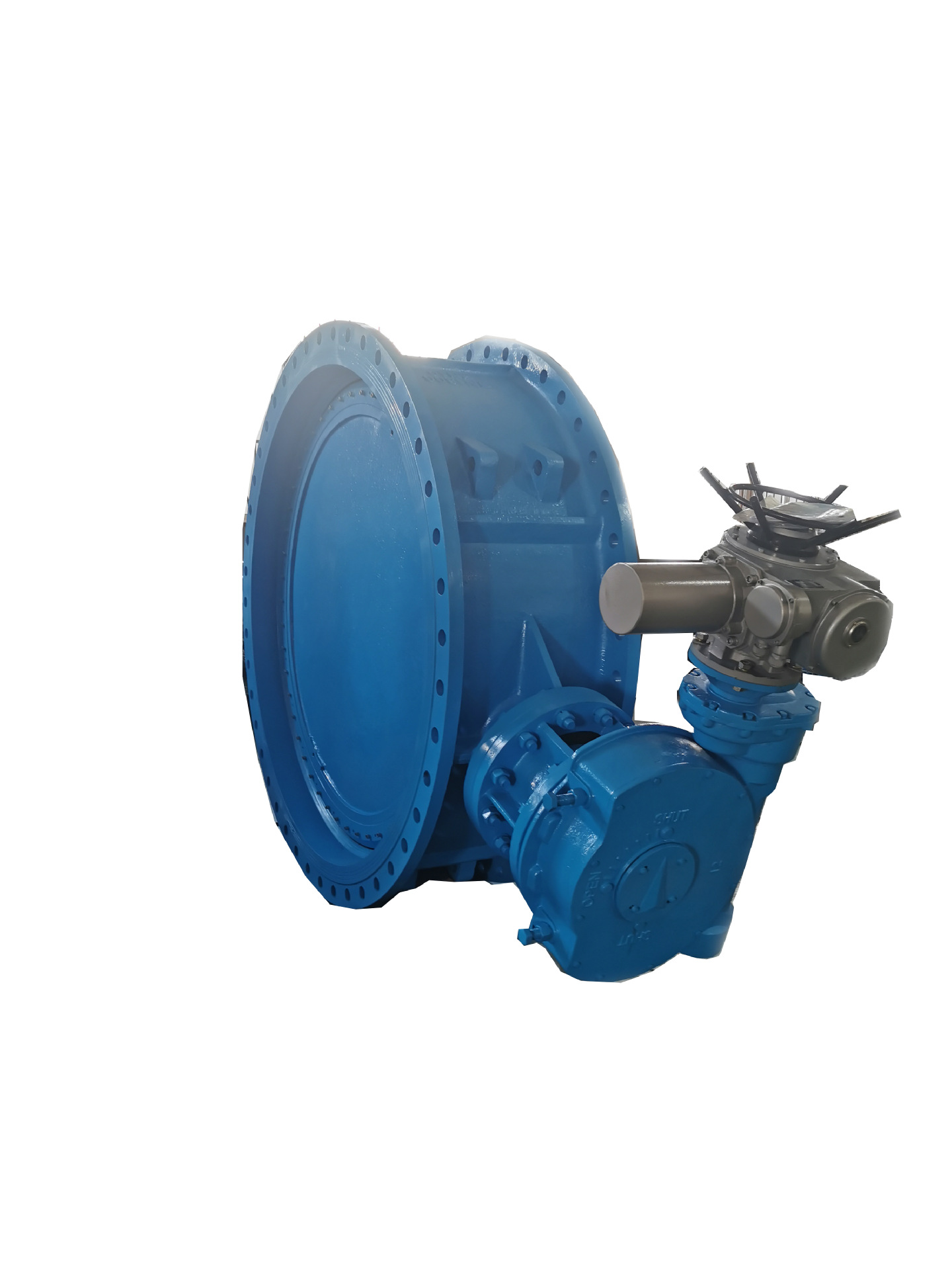 【上海良工】双偏心蝶阀D942X-10Q 电动蝶阀双偏心蝶阀大口径蝶阀-阿里巴巴