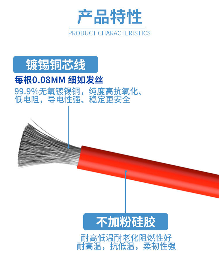 UL3512耐高温硅胶线24AWG Hook-up wire美标耐高温电子连接线-阿里巴巴