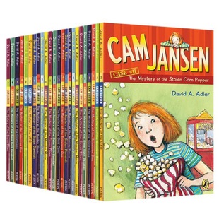 侦探故事1-34册英文原版Cam Jansen 少女侦探简森初级桥梁章节书-阿里巴巴