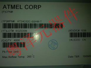 AT24C02C-SSHM-T 02cm 存储IC 进口原装 SOP-8 现货库存-阿里巴巴