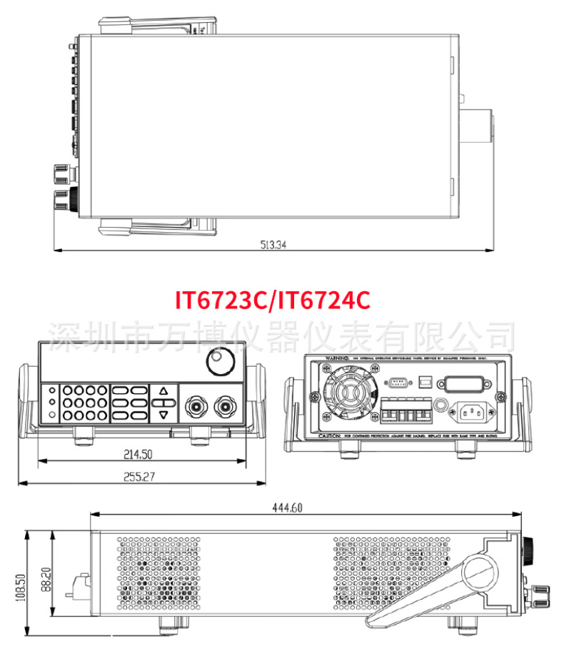 艾德克斯IT6722A宽范围高压可编程直流电源IT6723 IT6724高压电源-阿里巴巴